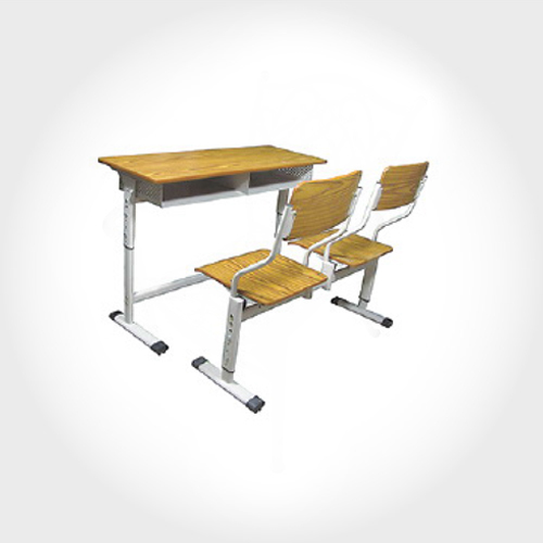 Student chair and table double 04 - Thai Pro Furniture